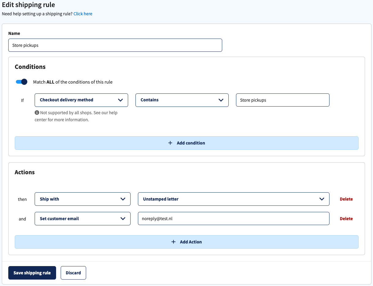 How to process a store pickup – Sendcloud Help Center